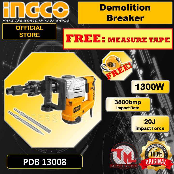 INGCO Demolition Breaker 1300W PDB130018 • Tm ss | Lazada PH