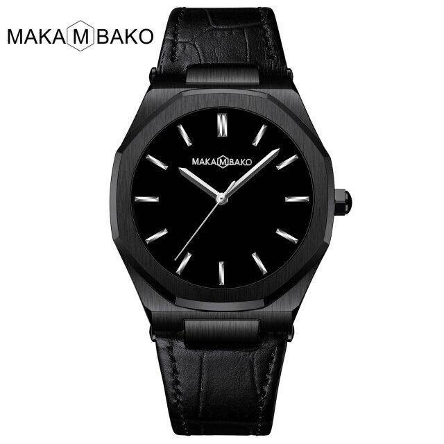 MAKA BAKO Dropshipping นาฬิกาข้อมือที่มีคุณภาพดีควอตซ์แบรนด์หรูกันน้ำ ...
