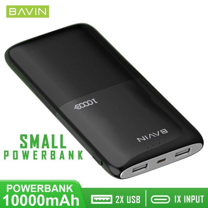 BAVIN PC097 10000mAh Powerbank w/ Universal Dual 2A USB Fast Charger ...