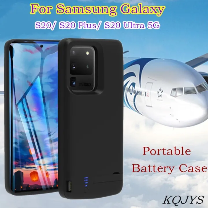 KQJYS Power Bank Battery Charging Cover For Samsung Galaxy S20 Plus S20 ...
