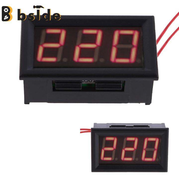 [Bside Tool Store] LED AC 30-500V Digital Voltmeter Home Use Voltage ...