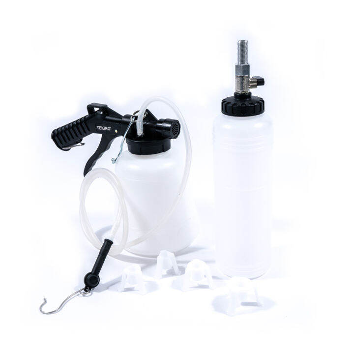 TEKIRO UNIVERSAL 1 L VACUUM BRAKE FLUID BLEEDER SET / UNIVERSAL 1 L ...