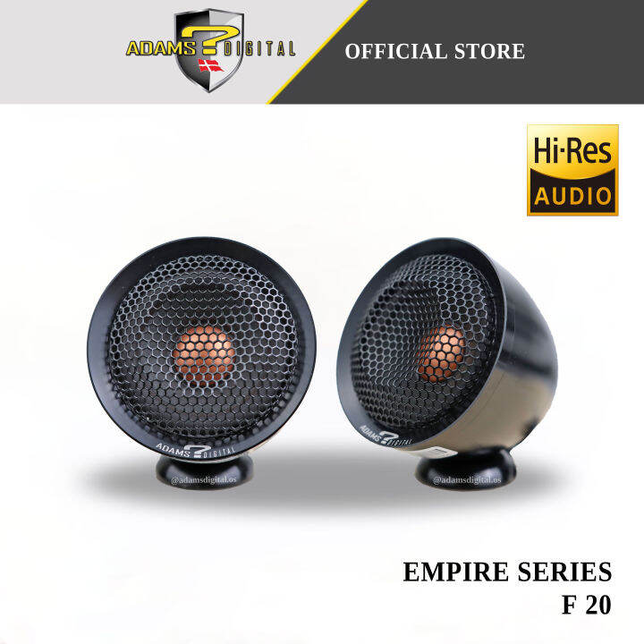 Adams Digital 2"Inch Hi-Res Audio Tweeter Full Range Speaker F-20 ...