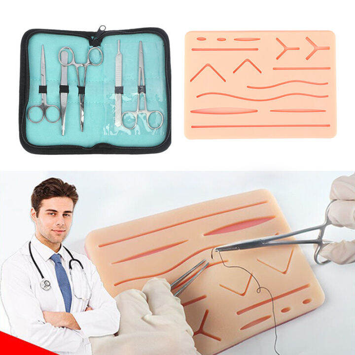 Surgical Suture Practice Set For Medical Training,Repeatable silicone ...