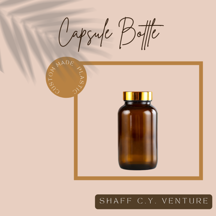 Custom Made Capsule Bottle | Pill Bottle | Supplement Bottle | Jamu ...
