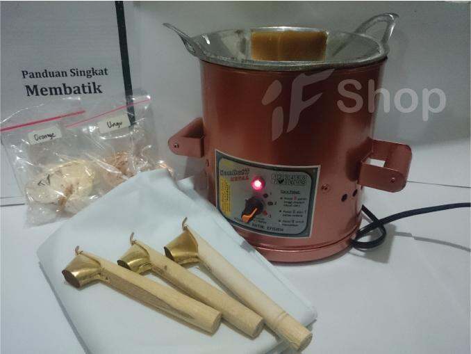 Alat Batik/ Perlengkapan Membatik--Kompor Listrik--plus Pewarna Naptolv ...