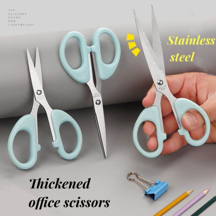 Stainless Steel Office Scissors Stationery scissors Household scissors ...