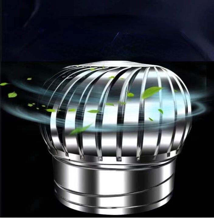 304 Stainless Roof Vent Roof Wind Turbines Cap Vent Round, 304 ...