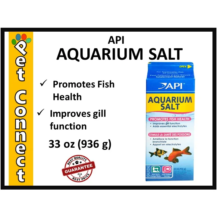 API Aquarium Salt 16oz (454 g) for Fresh Water Fish | Lazada PH