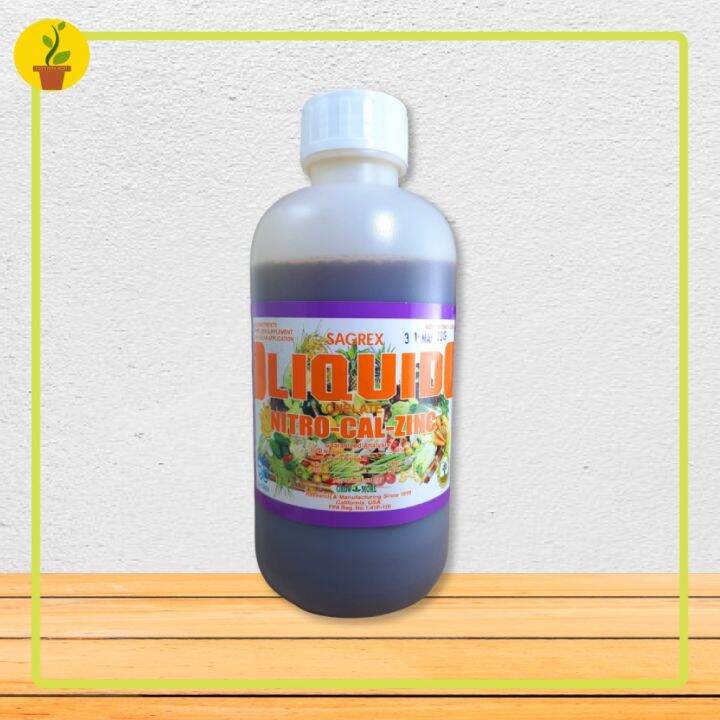 【Hot sale】 Liquid Nitro-Cal-Zinc Chelated Fertilizer (Nitrogen 3.8 ...