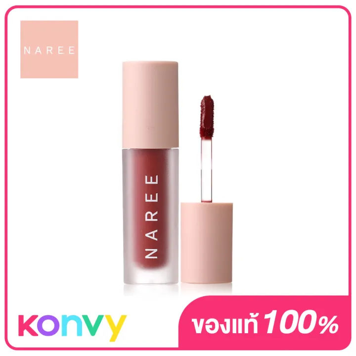 Naree Velvet Matte Creamy Lip Colors 3ml #810 Dazzling | Lazada.co.th