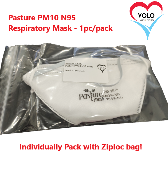 Pasture PM10 Surgical N95 Masks (For Medical Use) - 1 piece/pack | Lazada