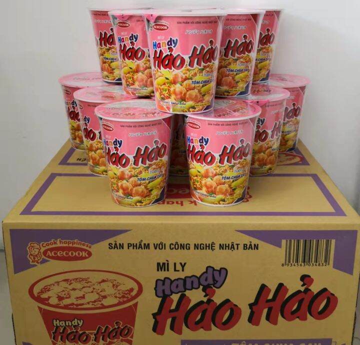 Hao Hao Chua Cay - Hao Hao Instant Bowl Noodles Spicy Shrimp 67g | Lazada