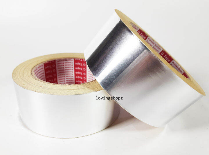 Lakban Silver Chrome, lakban ac metalizing tape / slasiban silver ...