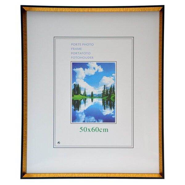 Inno Foto Plastic Photo Frame 20R PS015 20x24 - Gold Hitam (06977 ...