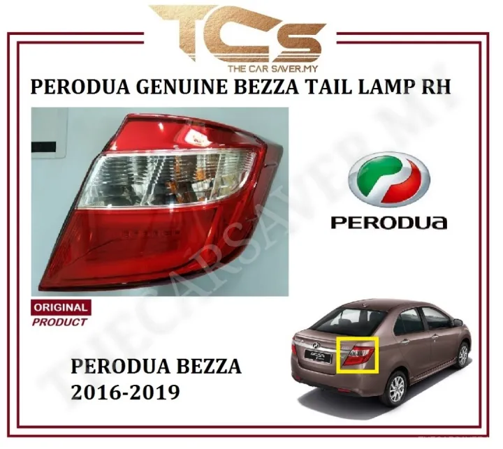 Perodua Genuine Bezza Tail Lamp RH | Lazada