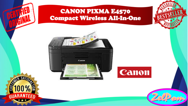 CANON PIXMA E4570 Compact Wireless All-In-One | Lazada PH