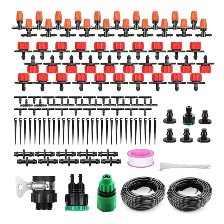Garden Irrigation System, Mini Drip Irrigation Kit, 30 M Garden ...