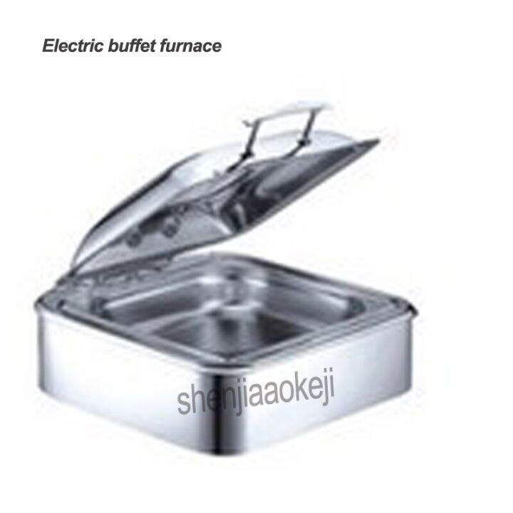 Square buffet furnace Electric heating stove stainless steel insulation ...
