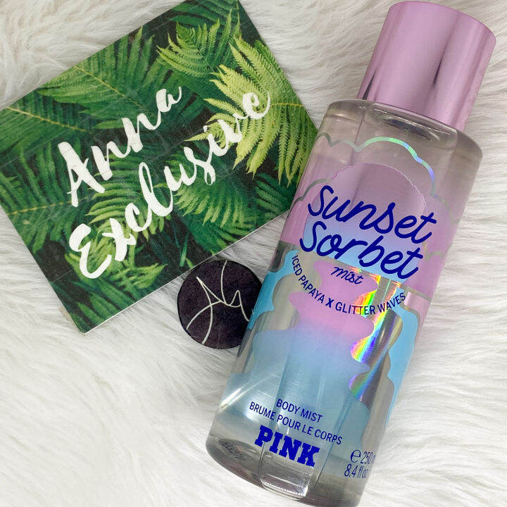🇺🇸Victoria’s Secret Pink SUNSET SORBET Body Mist | Lazada PH