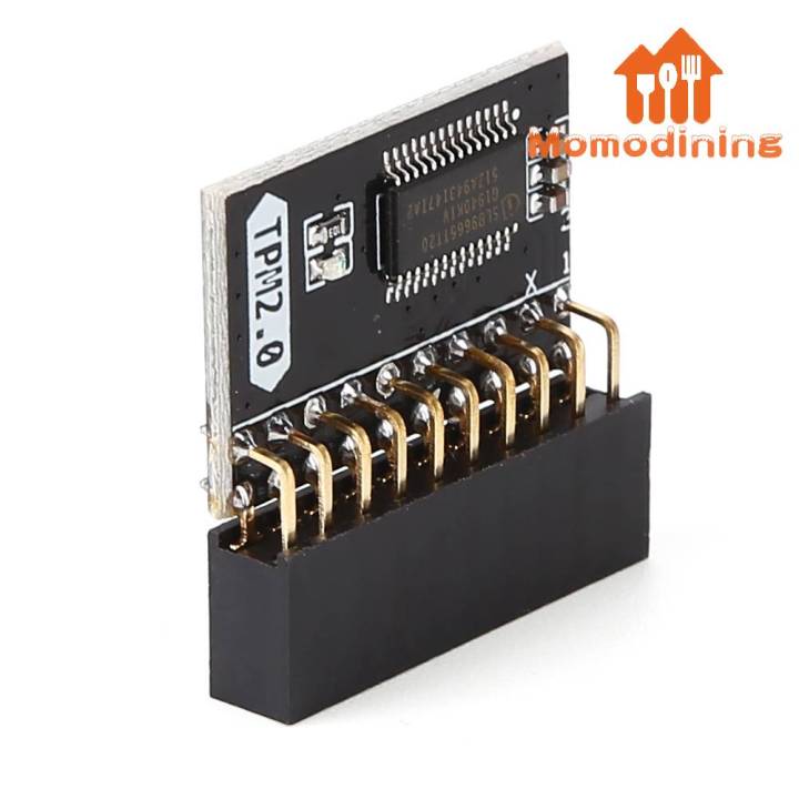 Tpm 2 0 Encryption Security Module 20 Pin Motherboard Card Replacement