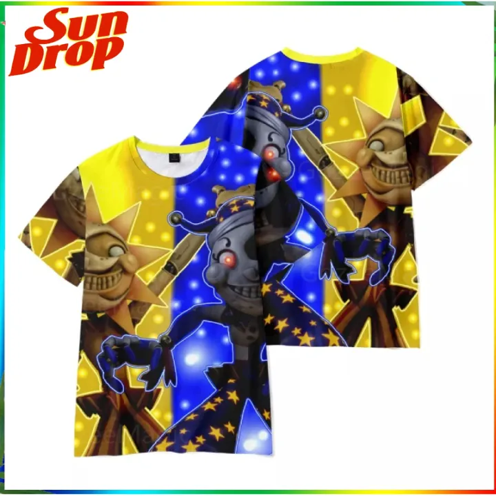 VinMall ใหม่ Sundrop FNAF 3D พิมพ์ดิจิตอลแขนสั้นเสื้อยืดเด็กเสื้อเชิ้ต ...