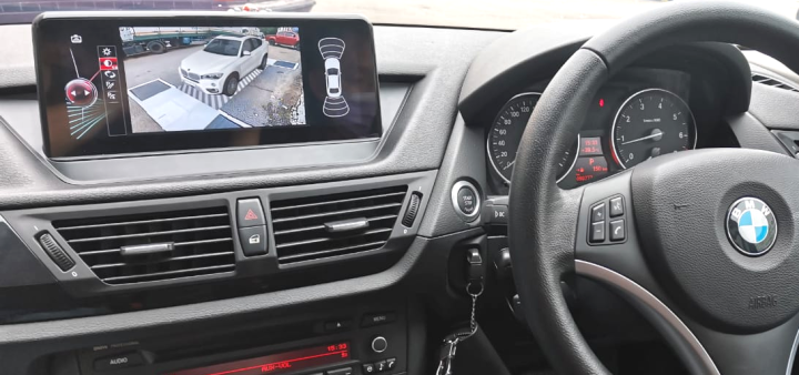 LEON BMW X1 SUV 360 3D Panoramic Surround bird View Night Version ...