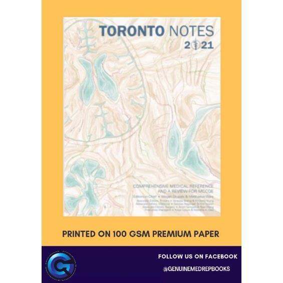 medical book TORONTO NOTES 2021 EDITION | Lazada PH