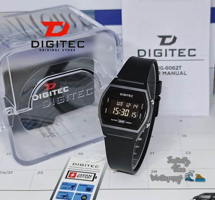 Infinitytime Jam Tangan Digitec DG6062T 6062 Wanita Cewek Digital Strap ...