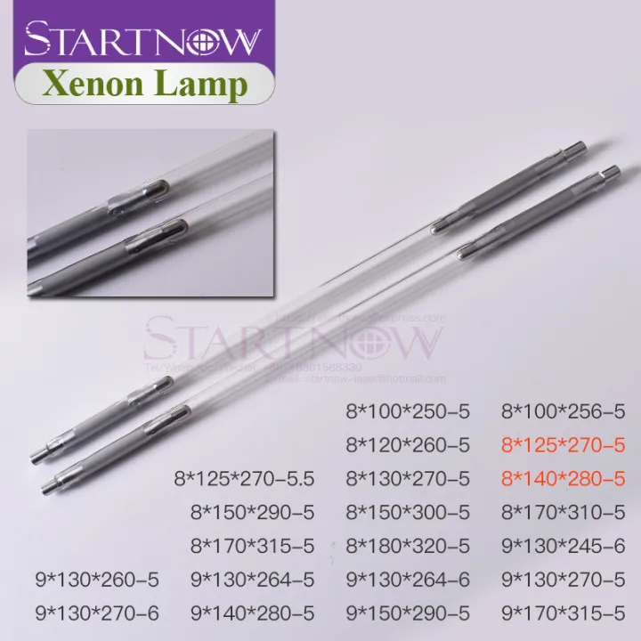 Nd YAG Laser Machine Lamp Xenon Flash Tube Laser Krypton Lamp Laser ...