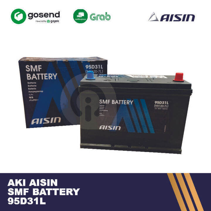 Accu Aki Mobil SMF Kering NX120-7L PAJERO AISIN ORIGINAL | Lazada Indonesia