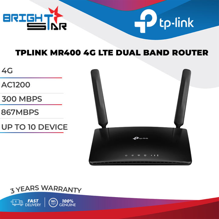 TP-Link 4G LTE Dual Band Router | Lazada