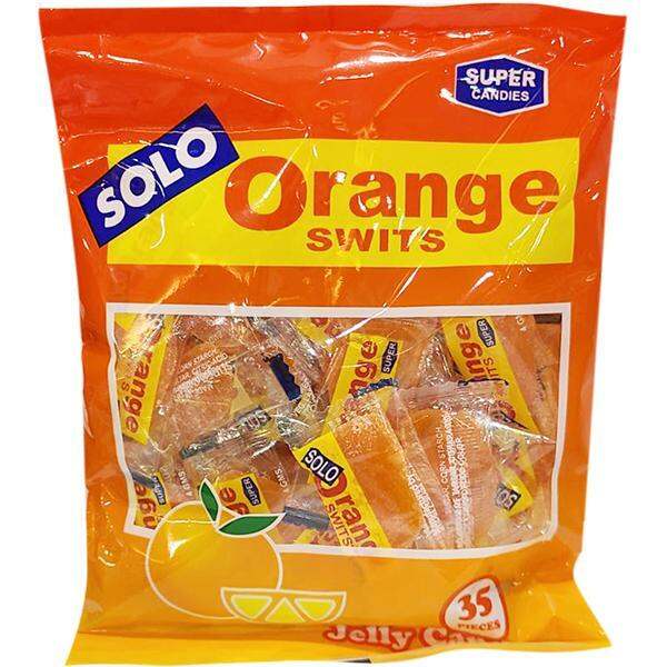 Orange Swits Jelly Candy 35 pieces Orange Candies Gummies Sweets Snacks ...