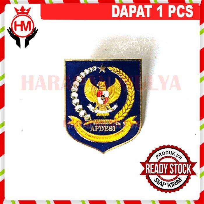 Pin APDESI Pin Bros Logo APDESI Bahan Logam Kuningan - Harapan Mulya ...