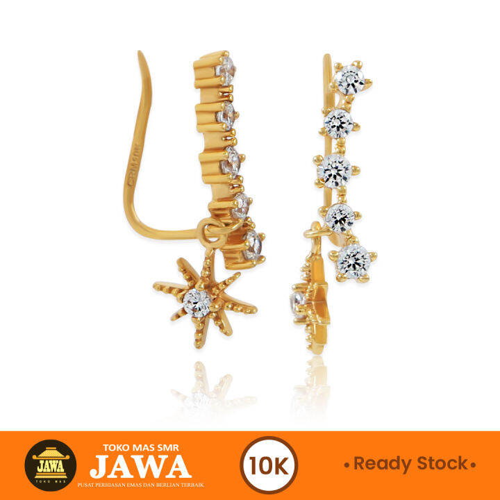 Anting Emas Gantari Kadar 10K Toko Mas Jawa | Lazada Indonesia