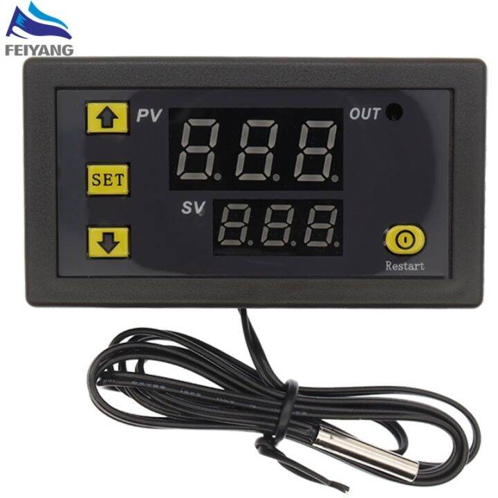 digital W3230 DC 12V/24V 20A AC 110V-220V 10A Digital LCD Thermostat Temperature Controller with ...