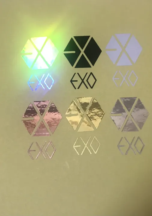 1PC EXO Kpop Decal Sticker Waterproof | Lazada PH