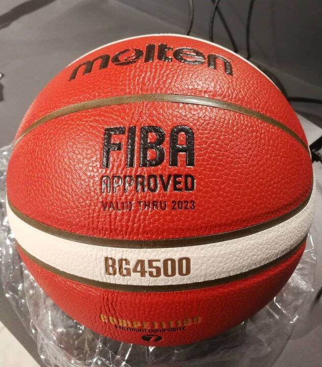 Authentic FIBA APPROVED BG4500 Composite Leather Basketball Ball Size 6 ...