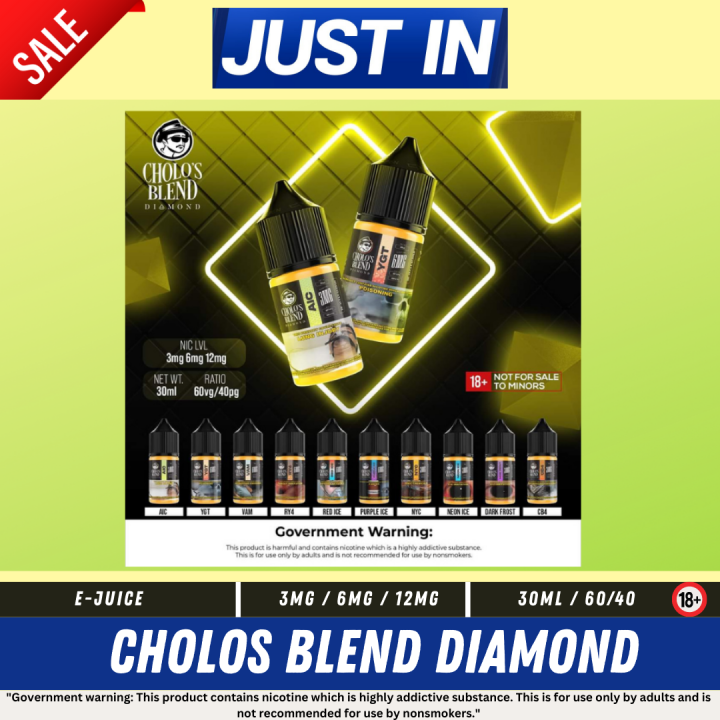 cholos blend cholo diamond freebase for men and women adult | Lazada PH