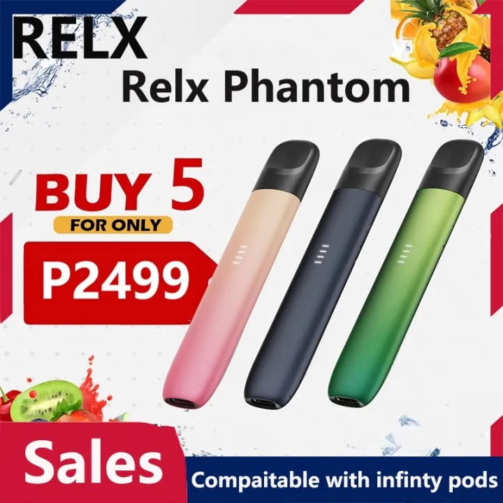 【buy 10 sent 11】Relx Phantom (5TH GEN) Device Kit compatible with ...