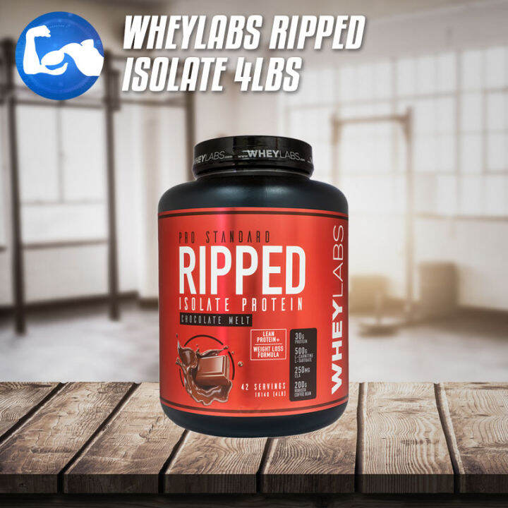 WheyLabs RIPPED ISOLATE 4lbs - Get Ripped and Shredded (FREE WheyLabs ...