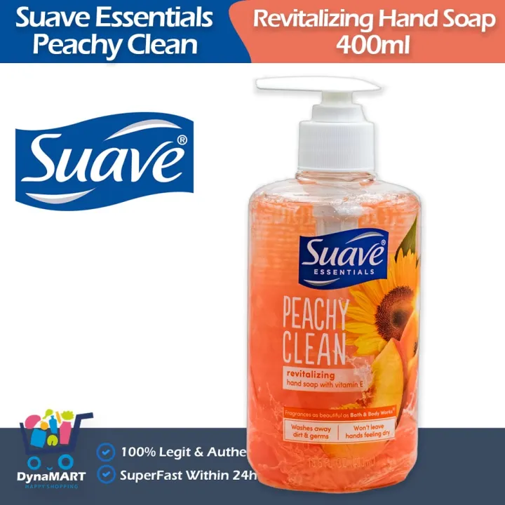 Suave Peachy Clean Liquid Hand Soap 400ml DynaMart SNR Watsons Official ...
