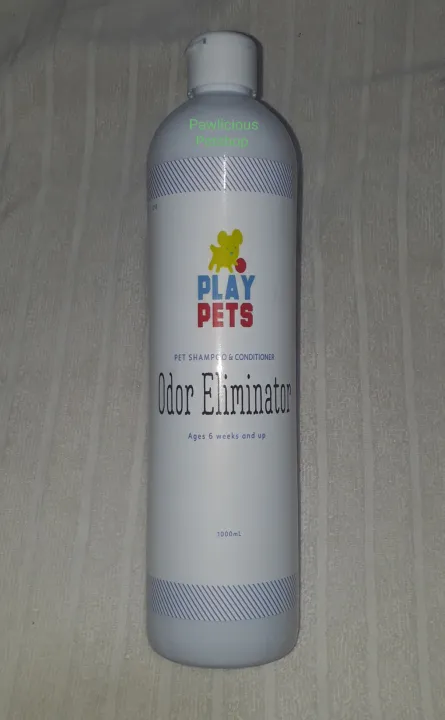 Play Pets Shampoo and Conditioner Odor Eliminator 1000mL | Lazada PH