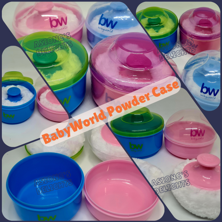 Babyworld Baby Powder Case with Puff | Lazada PH