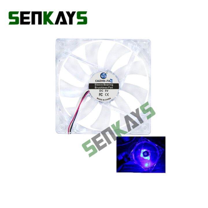 120Mm 12Cm 12025พัดลม Cpu 120X120X25Mm Dc 5V 12V 24V เคสคอมพิวเตอร์พัด ...