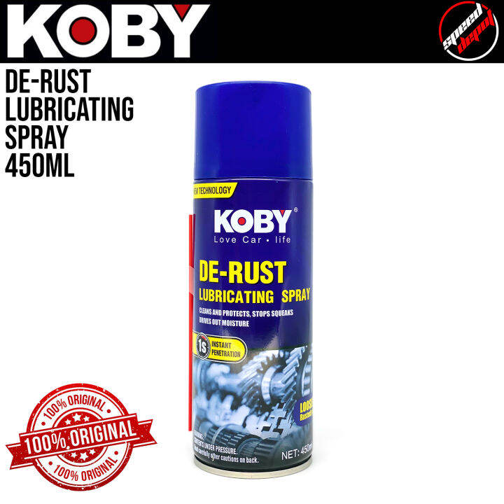Koby De-Rust Lubricating Spray | Koby De Rust 450ml | Original | Speed ...