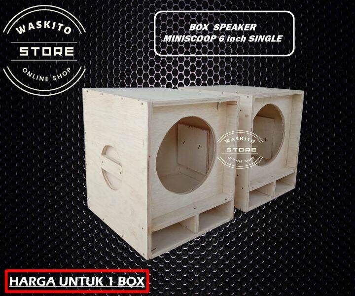 Box Speaker Miniscoop 6inch | Lazada Indonesia