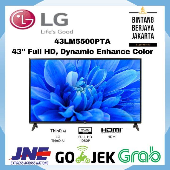 LG LED TV 43LM5500PTA Full HD 43 Inch - Dynamic Color Enhancer 43LM5500 | Lazada Indonesia