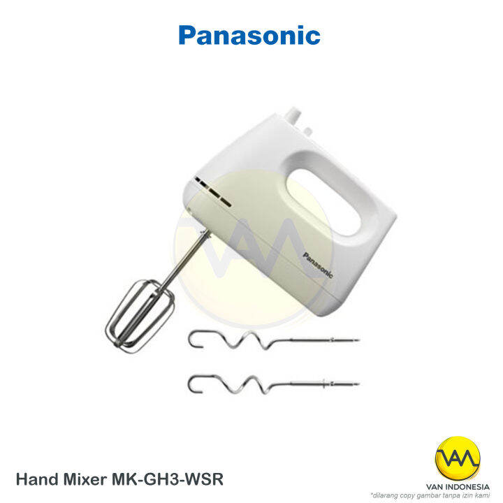 Hand Mixer 5 Kecepatan MK-GH3-WSR Panasonic | Lazada Indonesia