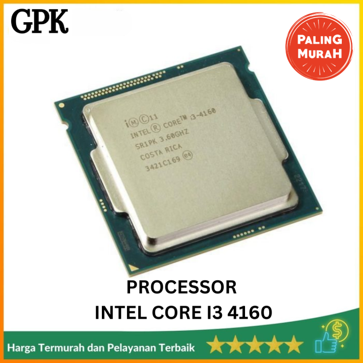 Processor intel core i3 4160 | Lga 1150 Core I3 4160 3.60 GHZ tray ...